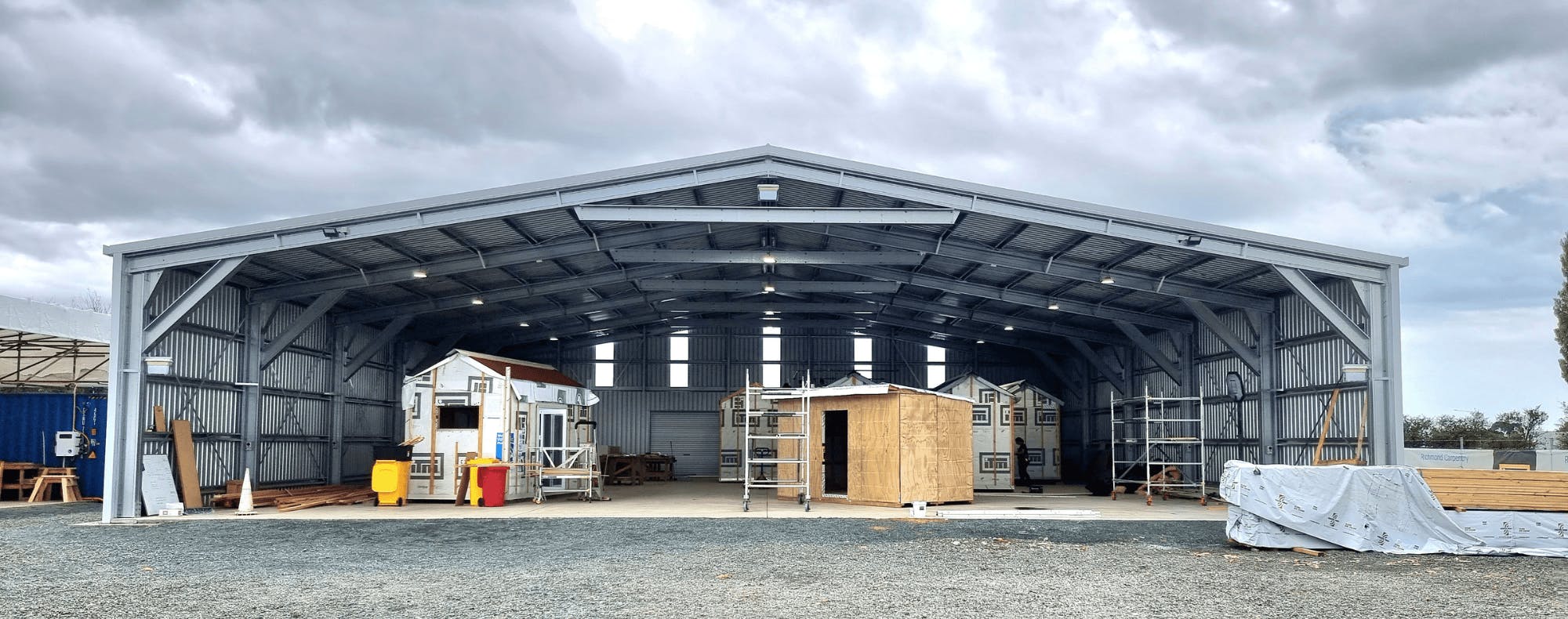 Covers & Shelters | Steel Outdoor Areas | Wide Span Sheds