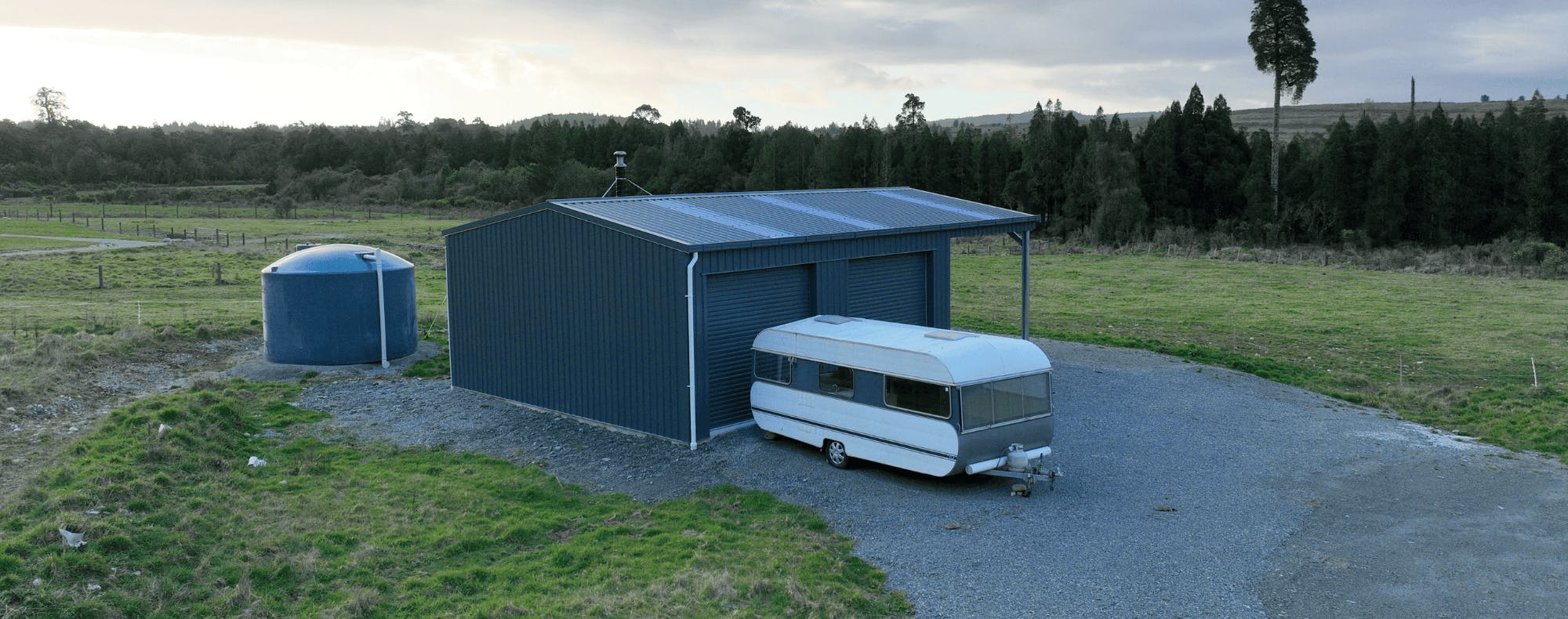 Classic Kiwi Shed on the West Coast | Wide Span Sheds NZ