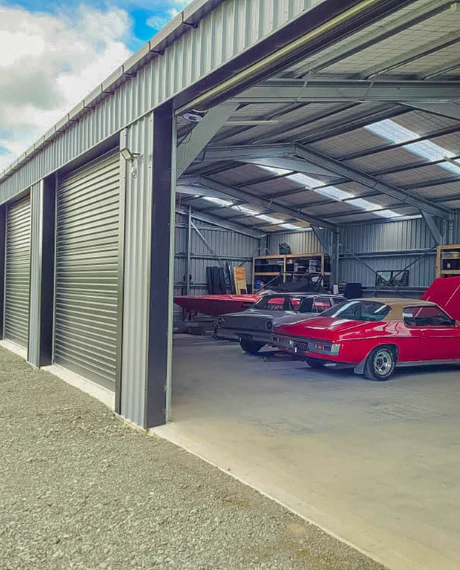 Skillion Roof Garages & Sheds | Wide Span Sheds | NZ