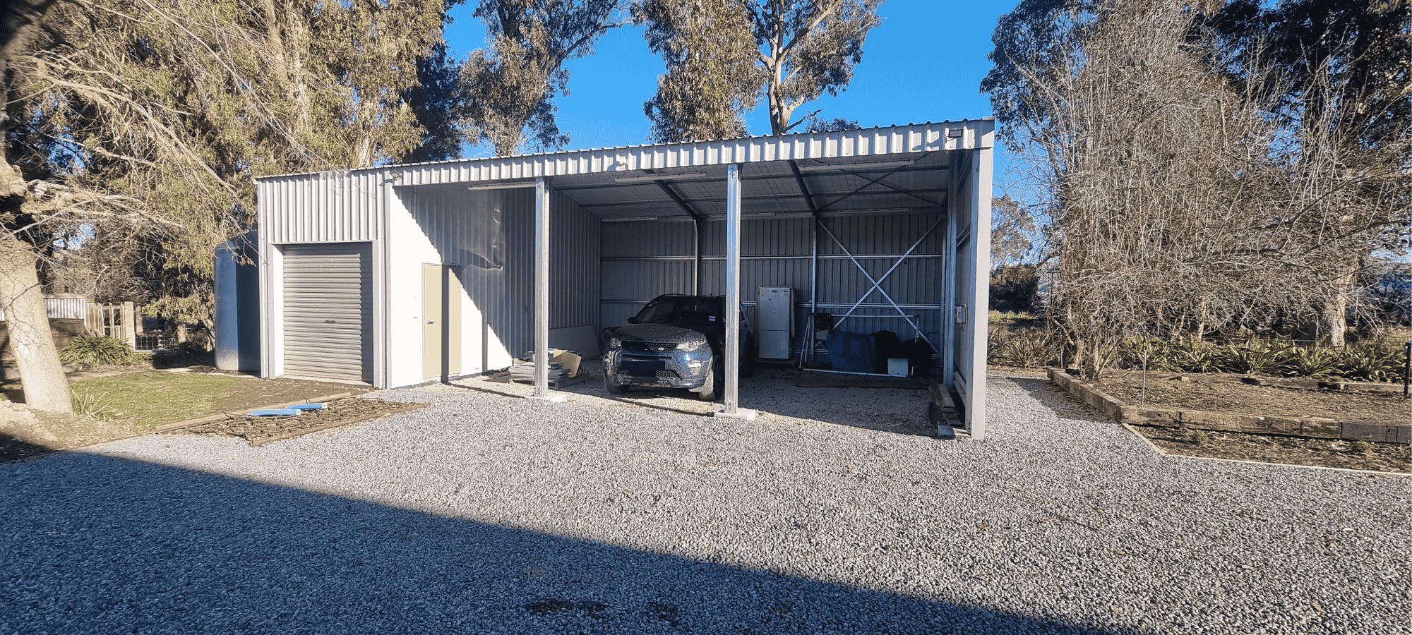 Open Front Farm Sheds | Open Bay Sheds | Wide Span Sheds
