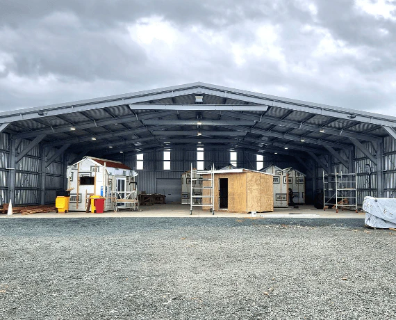 Open Front Farm Sheds | Open Bay Sheds | Wide Span Sheds