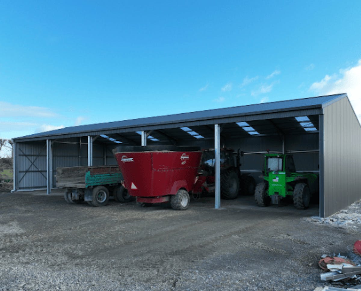 Open Front Farm Sheds | Open Bay Sheds | Wide Span Sheds